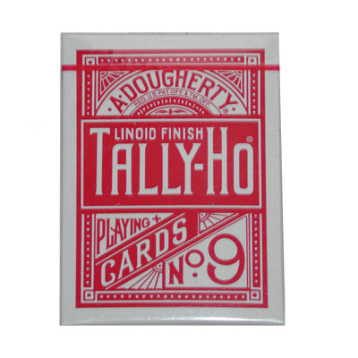 Cards Tally Ho Fan Back Poker size (Red) – うそのたばこ店オンラインショップ